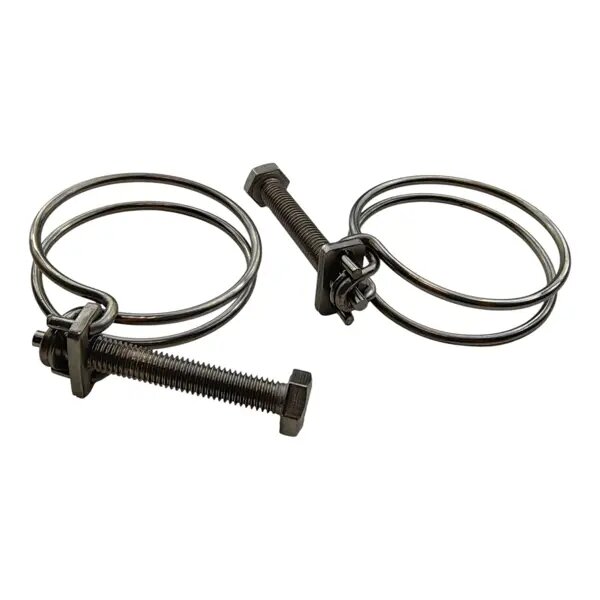 Хомуты для шланга двойные BOUTTE 50 мм, 2 шт.