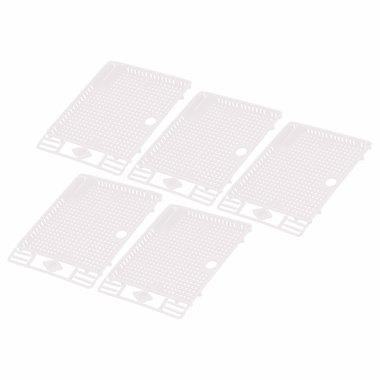 5 шт. многоразовый изолятор для пчелиной матки портативная клетка для пчеловодства инструменты белый