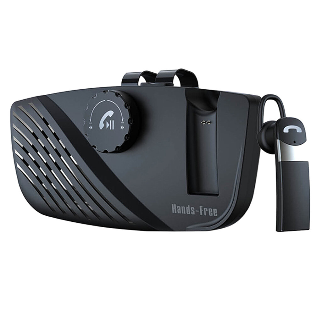 Автомобильный Громкоговоритель Громкой связи С Активным Шумоподавлением 2 в 1 Свободно Переключается U Образная Подставка для наушников для Универсальной автомобильной Поддержки Siri