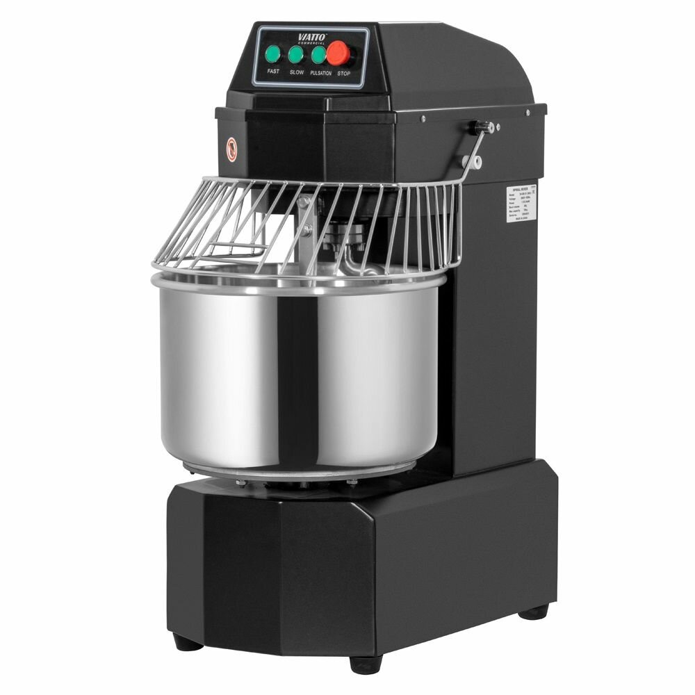 Тестомес спиральный профессиональный Viatto Commercial DH-30B 2V (220В). Машина тестомесильная