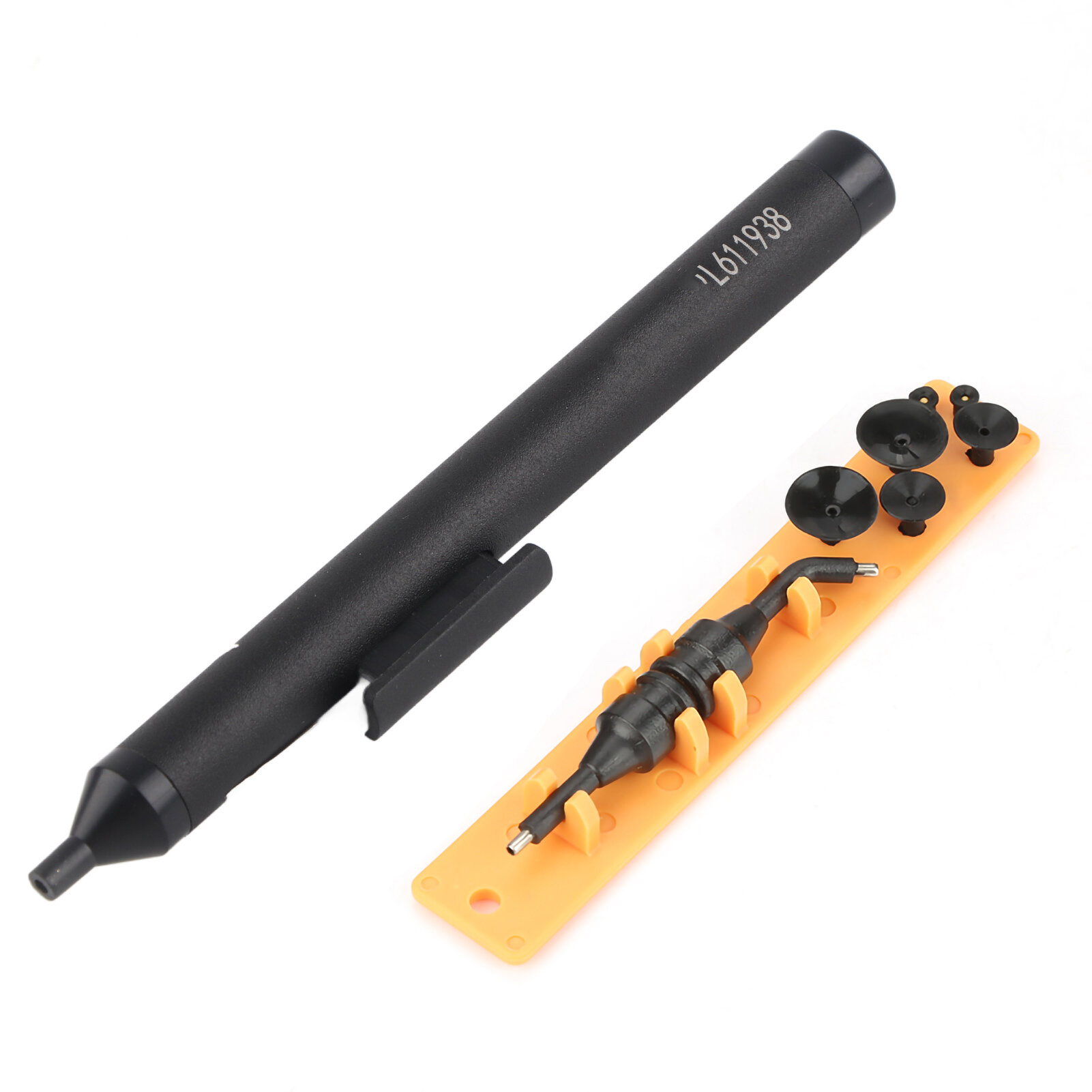 Ручной вакуумный паяльный инструмент с отсосом для пайки микросхем и SMD-компонентов, прецизионный пинцет для ремонта электроники со сменными отсосами.