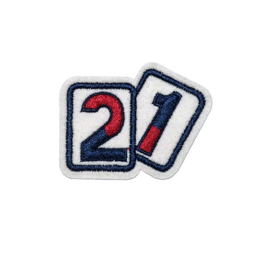 Нашивка 21 термонашивка