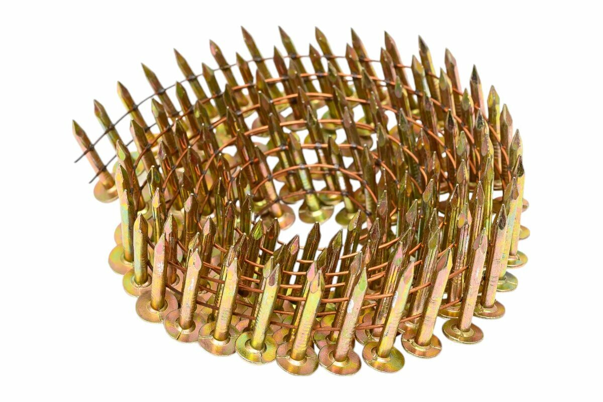 Гвозди барабанные FUBAG для R45, 3.05x25 мм, гладкие, 7200 шт.