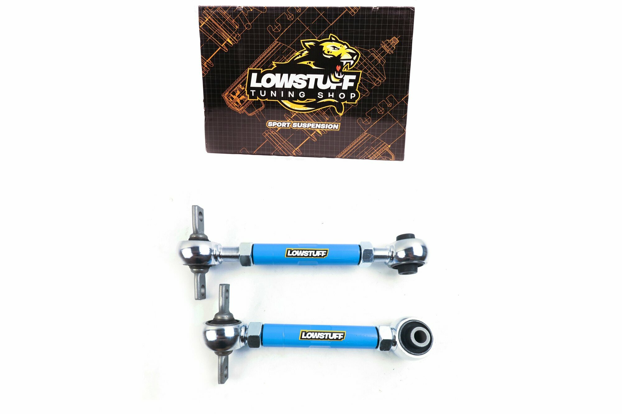 Mitsubishi Colt 4, 5 Libero Carisma Lancer 7,8 Mirage Регулируемые серповидные развальные рычаги задней оси LOWSTUFF DS 66DSMITLAN7