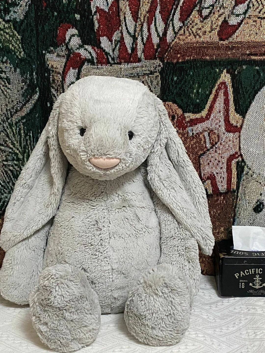 Jcjellycat Высокая версия 1:1 --- Серия Shy Bonnie Rabbit Сердце Бонни Кролик Золотая этикетка Цветочный плюш