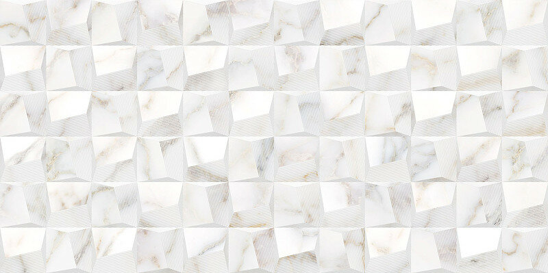 Керамическая плитка Alma Ceramica Grigio TWU09GRG027 настенная 24,9х50 см белый