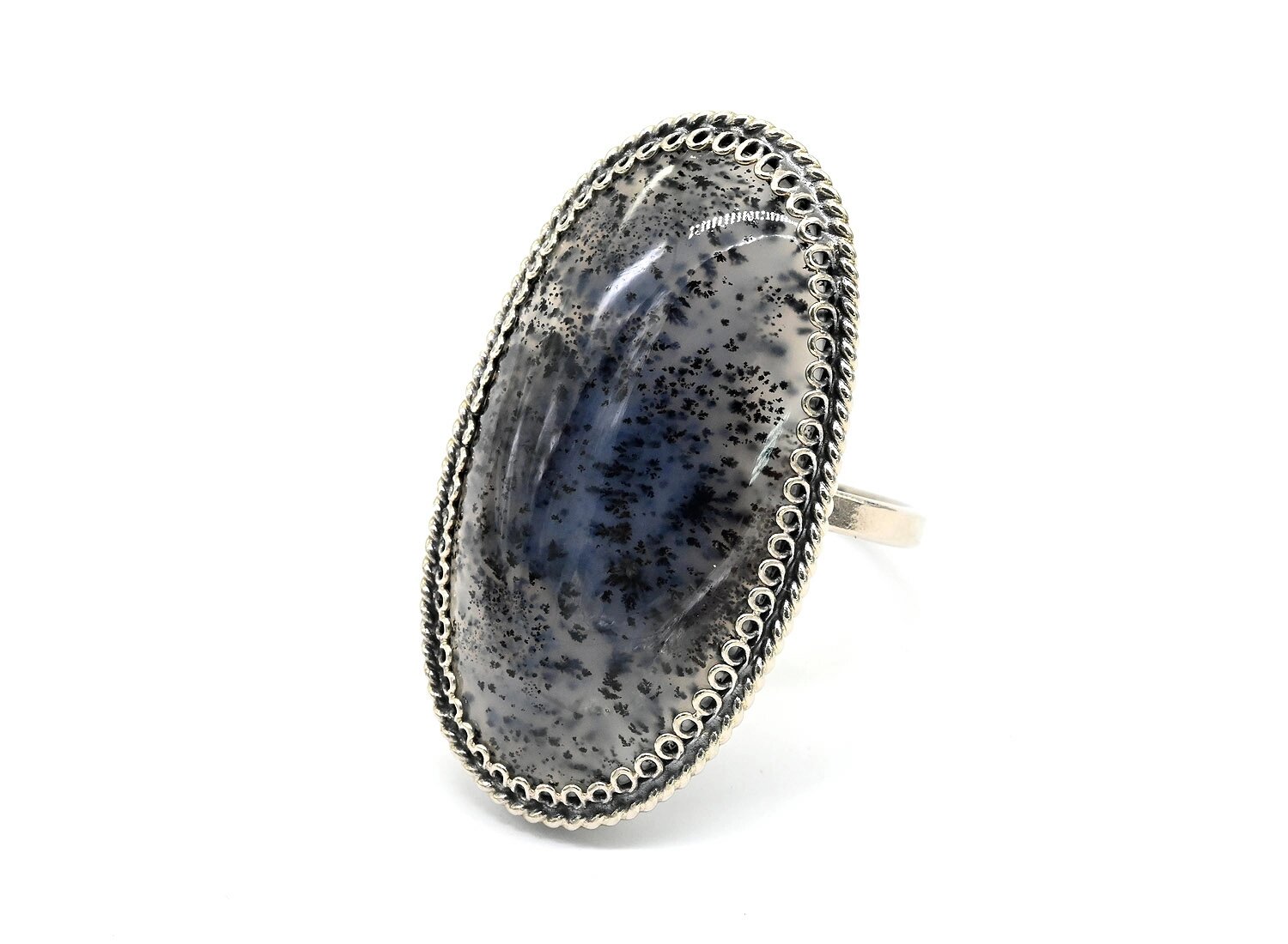 Кольцо, агат