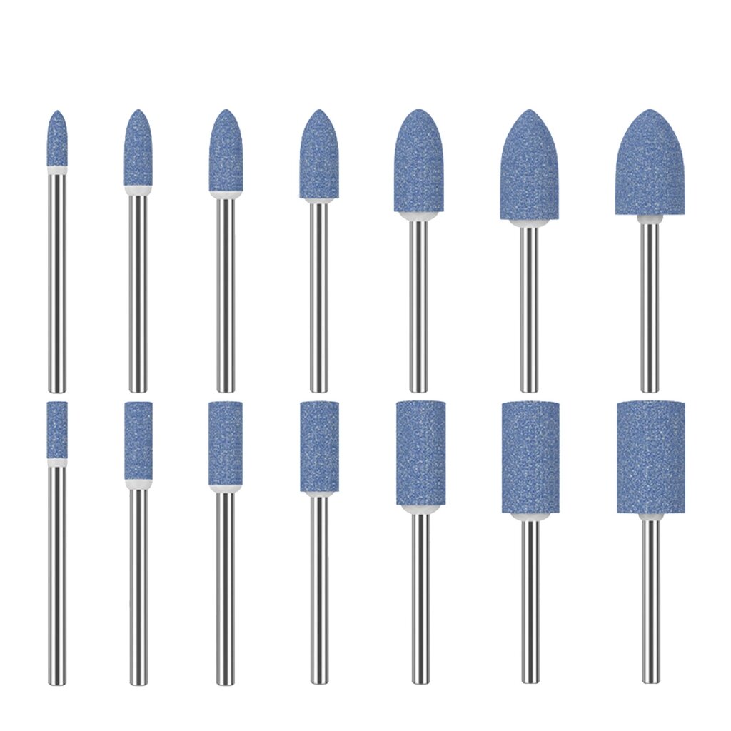 Маленькая шлифовальная головка шлифовального круга-14 синих корундов