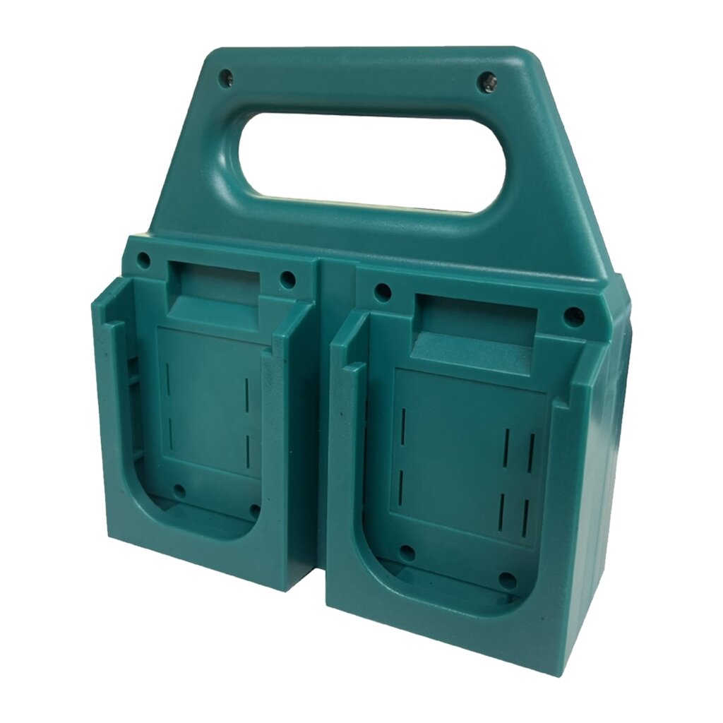 Стеллаж для хранения литиевых аккумуляторов Makita 18V-4 темно-зеленых