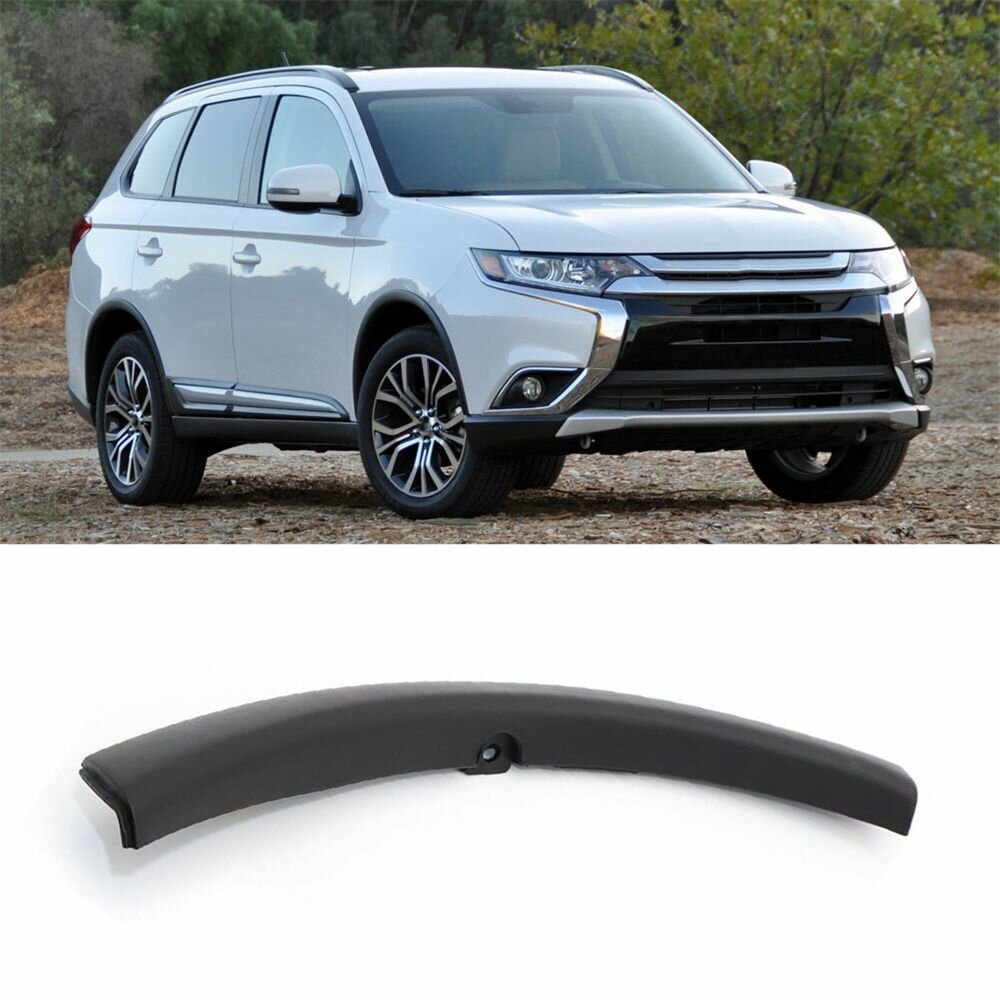 Накладка молдинга правой передней колесной арки для Mitsubishi Outlander 2014–2020, правая, черная