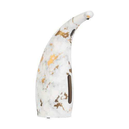 Автоматический мыльный раствор Бесконтактный моющий раствор Мраморный узор, водонепроницаемый манипулятор 300 мл