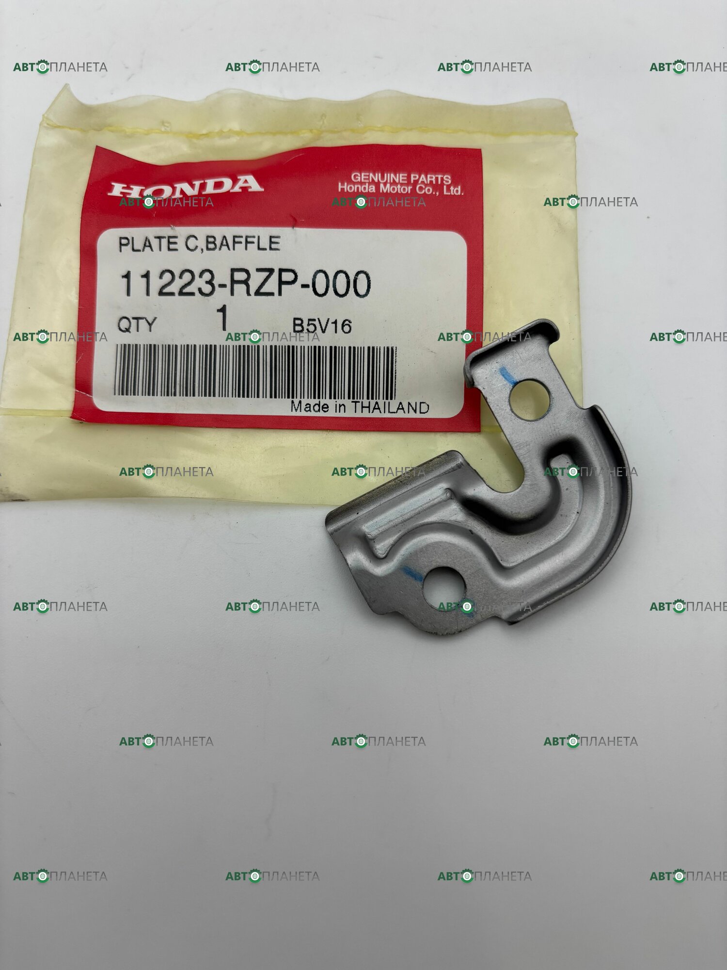 Пластина блока балансировочных валов Honda 11223RZP000