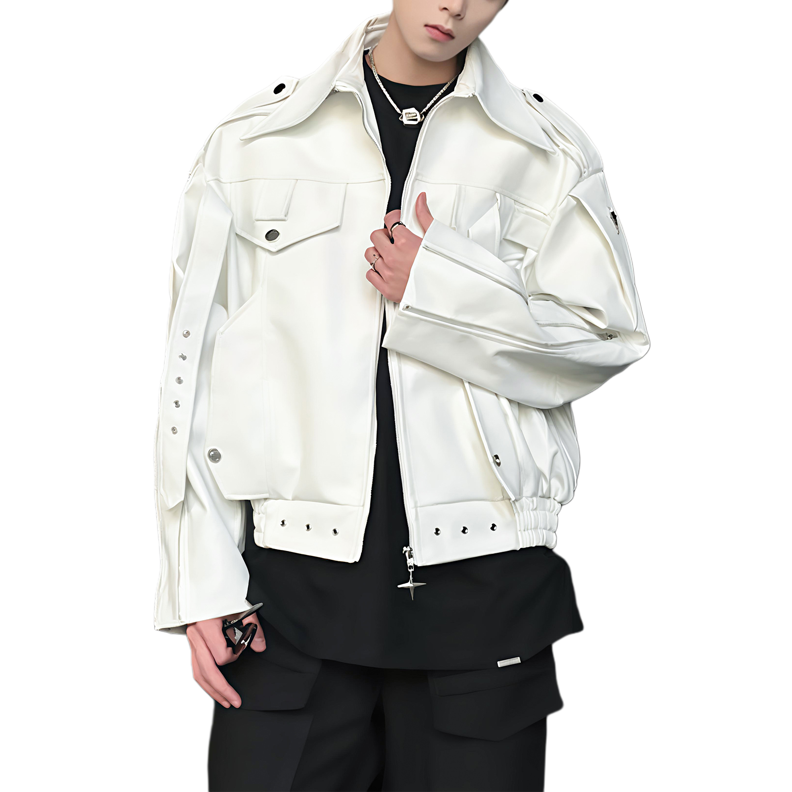 Куртка кожаная