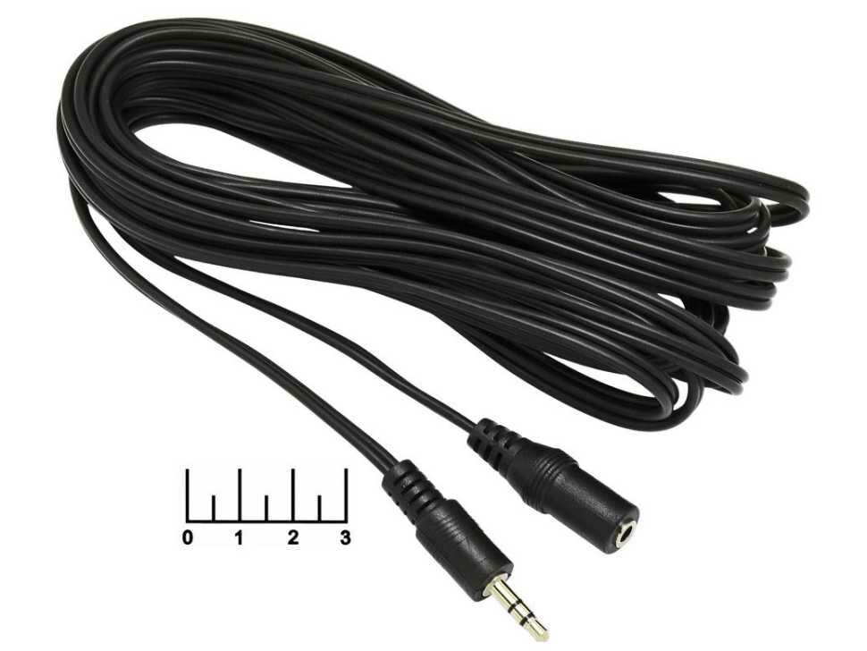 Шнур AUD 3.5-AUD 3.5 гнездо стерео 5м Cablexpert