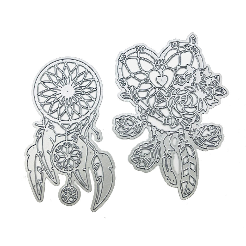 Dreamcatcher Metal Cutting Dies Tencil ScrapBooking DIY Альбом Странная бумага бумажная карточка