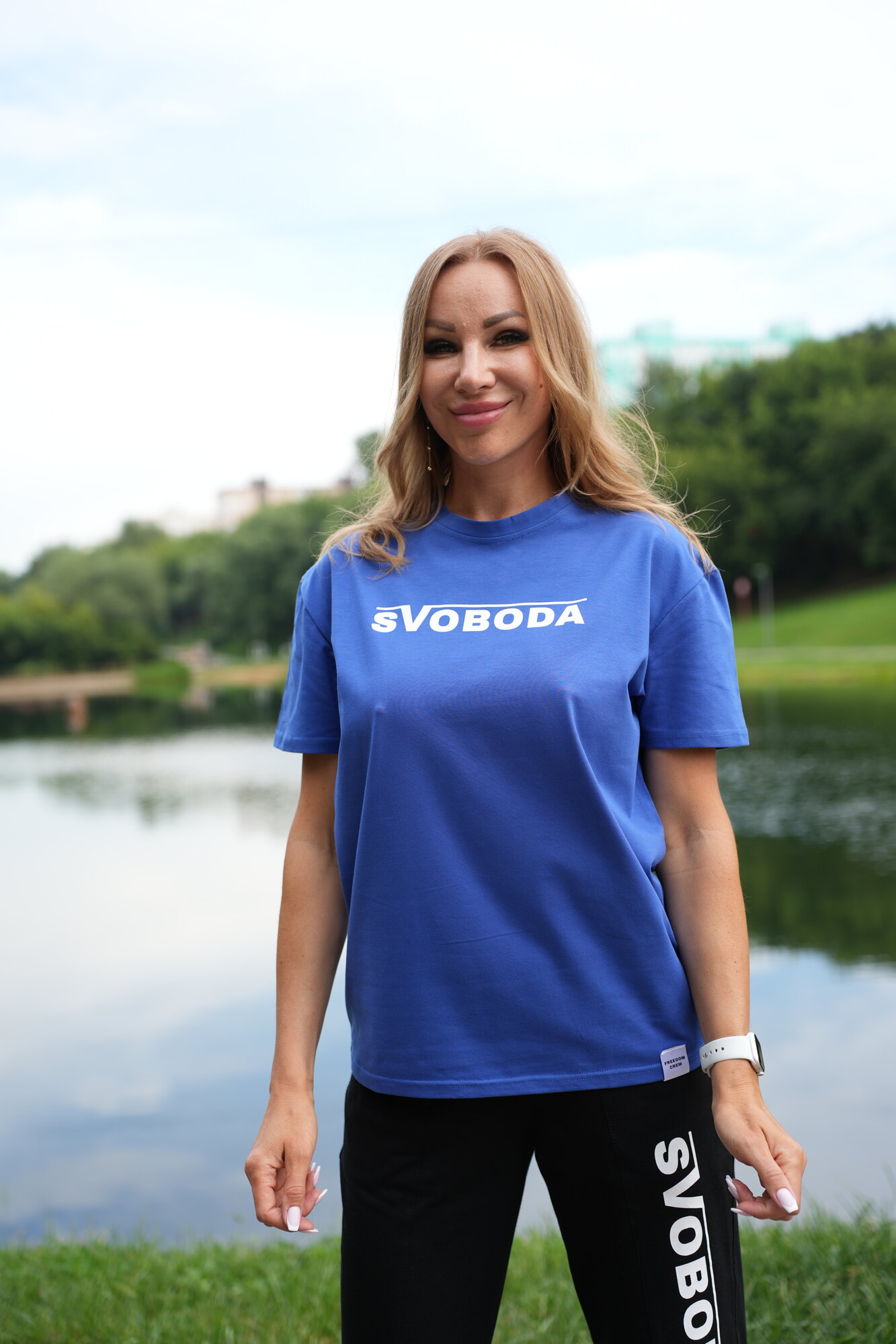 Футболка спортивная "SVOBODA"
