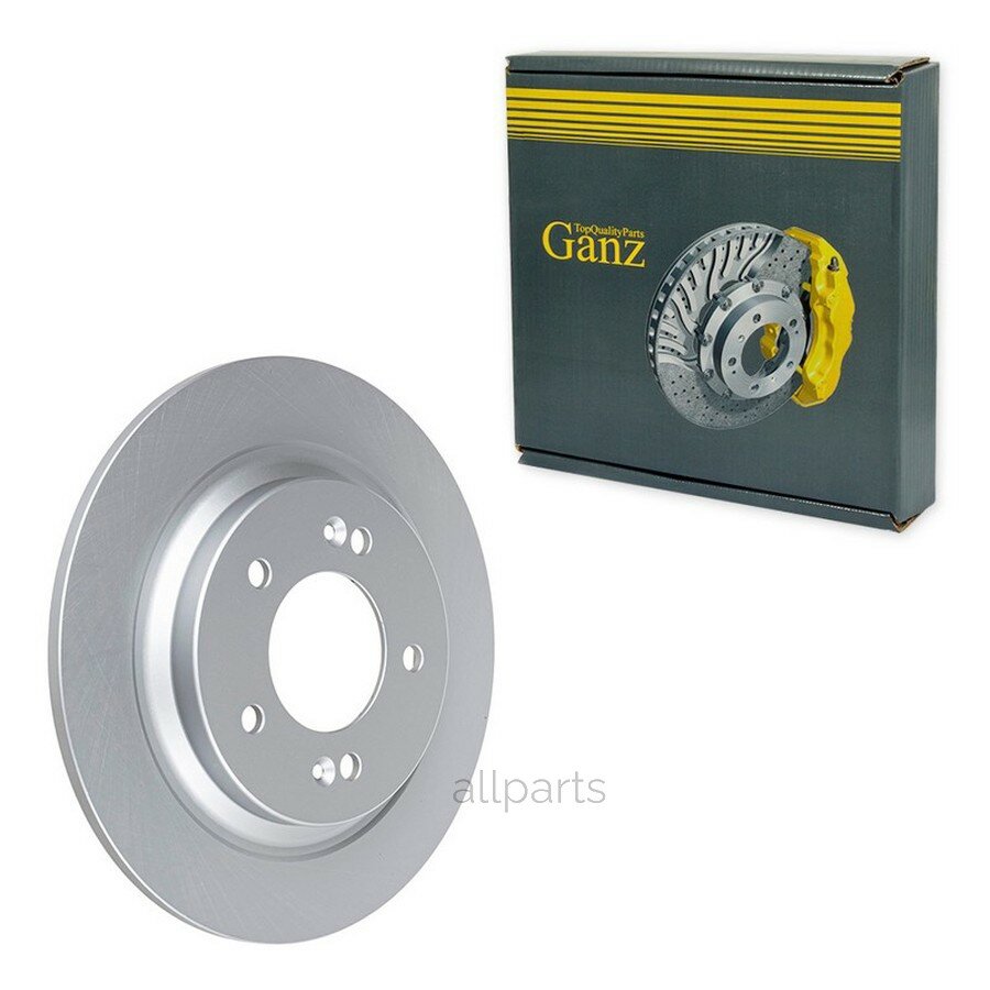 GANZ GIJ10153 Диск тормозной задний с покрытием для HYUNDAI SONATA VIII (19-)/KIA K5 (20-) GANZ GIJ10153