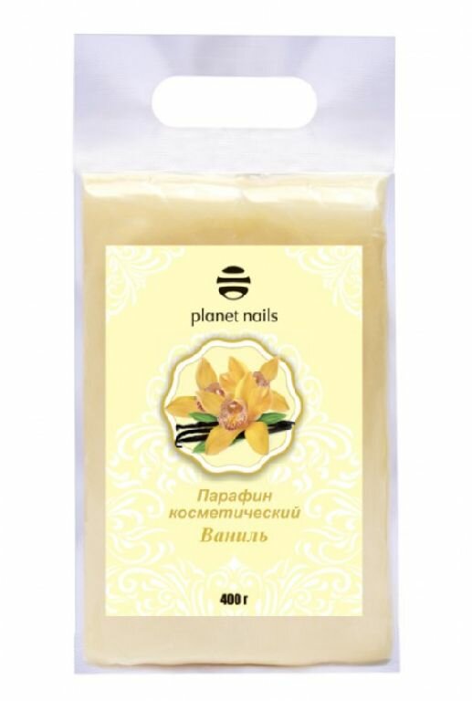 Planet Nails Парафин косметический "Ваниль", 400 гр.