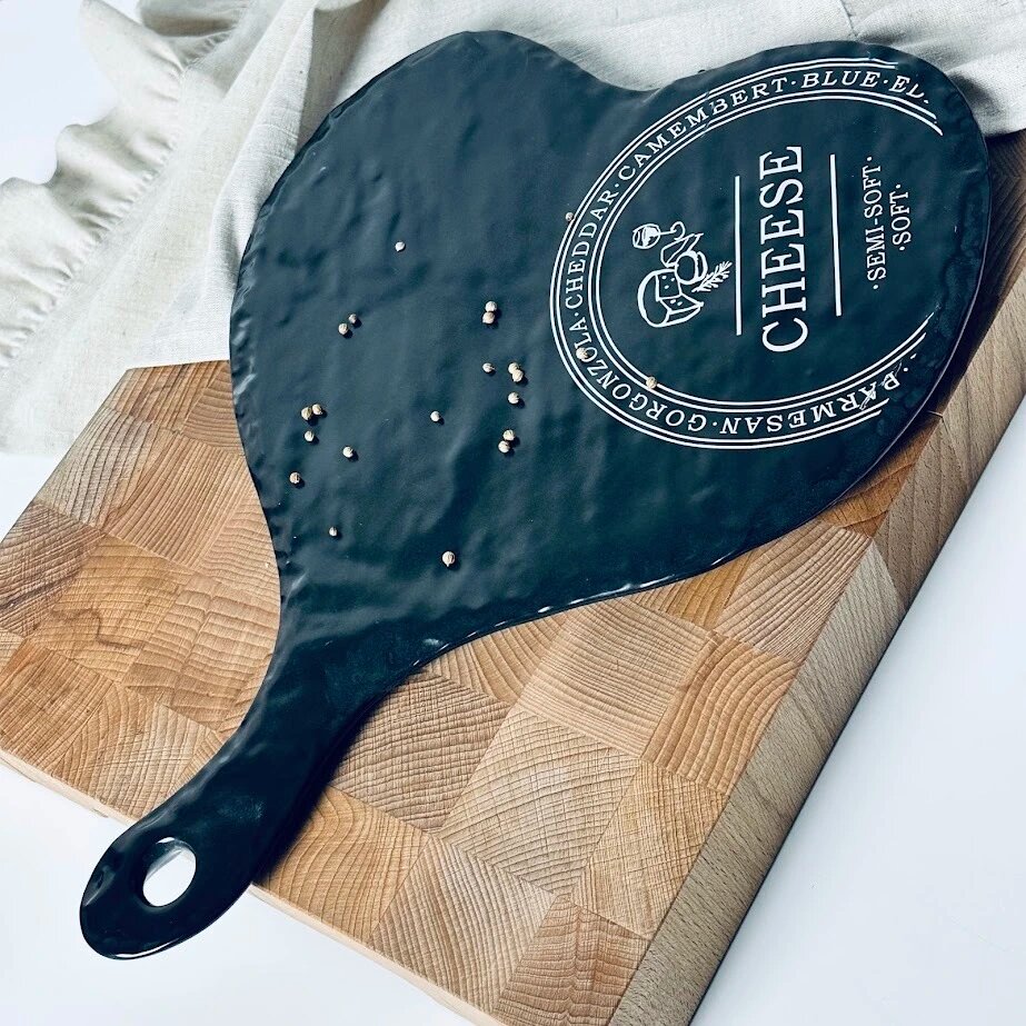 Сервировочная доска/блюдо 35см для сыра BLACKWOOD Фарфор 232-027 118-232-027