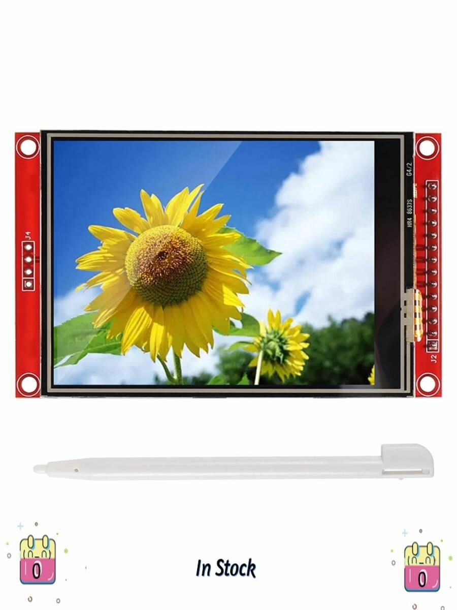 B73,2-дюймовый ILI9341 SPI сенсорной панелью 320X240 TFT ЖК-дисплей экраном 5 В/3,3 В Модуль дисплея STM32 с сенсорным пером