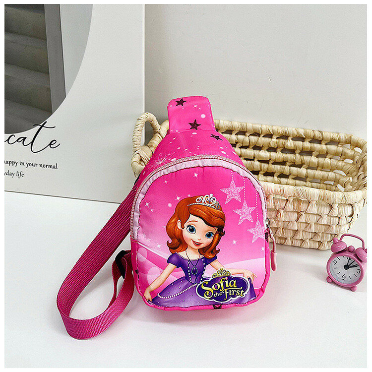 Sling bag unicorn kids nylon waterproof cute design for everyday and school use sophia