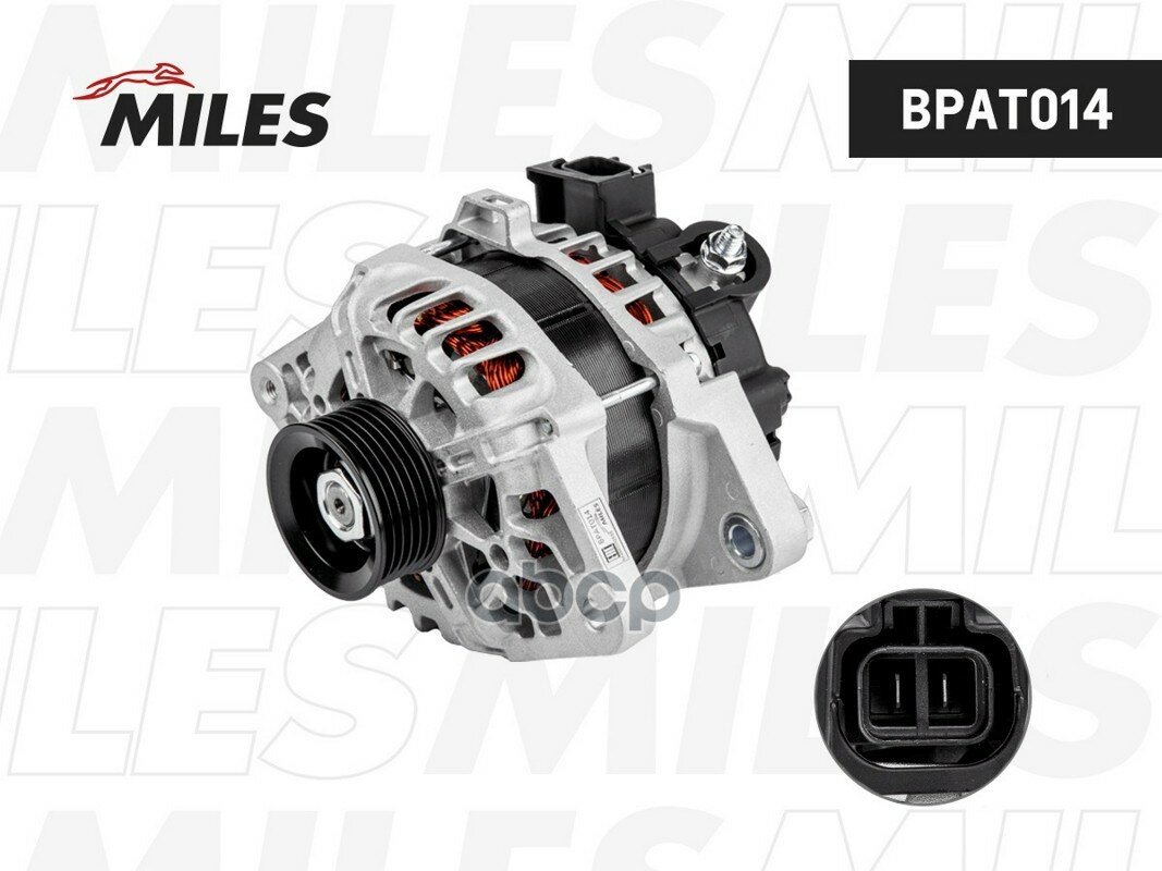 Генератор HYUNDAI ELANTRA 06-/i20/GETZ 08-/i30/KIA CEED 10-/CERATO 06- 90A Miles арт. BPAT014