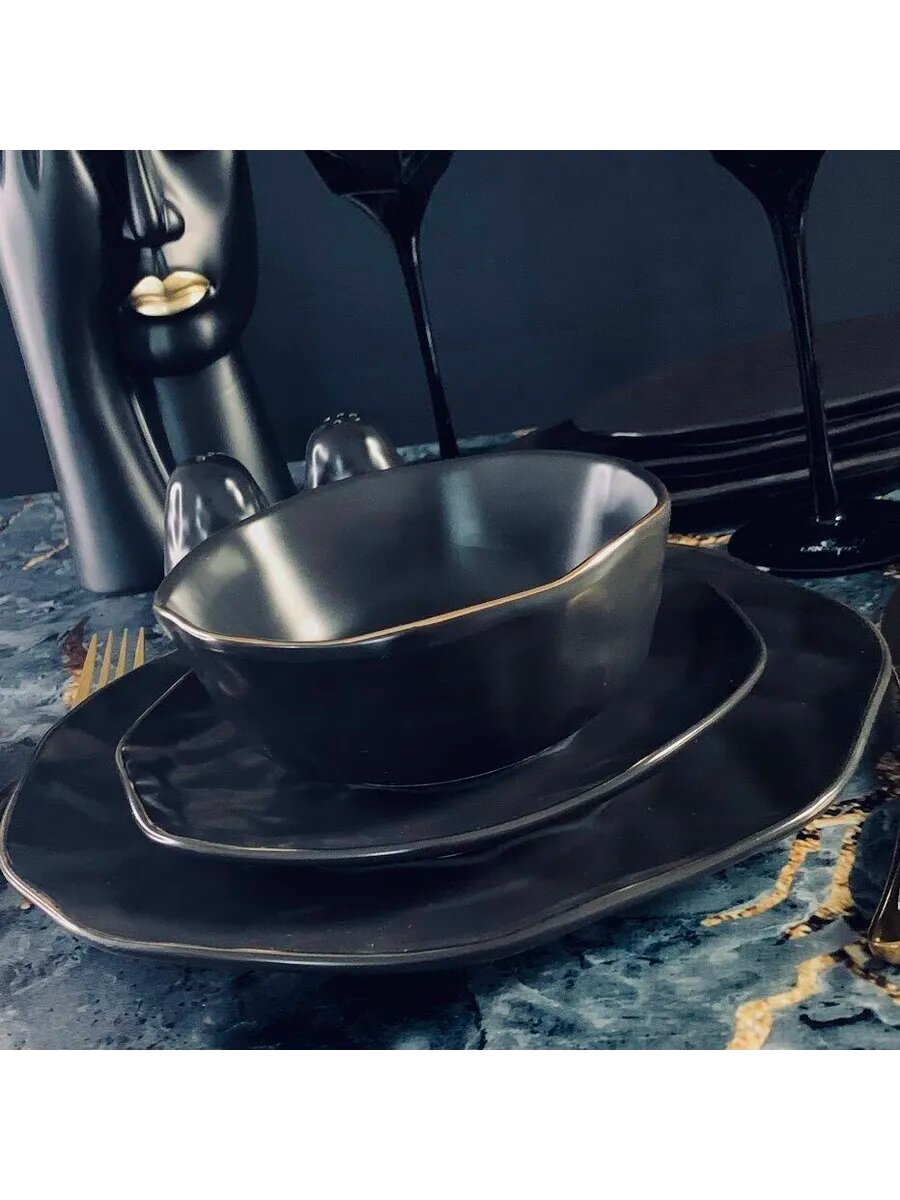 Набор из 2 салатников Lenardi Марокко 21х13см фарфор