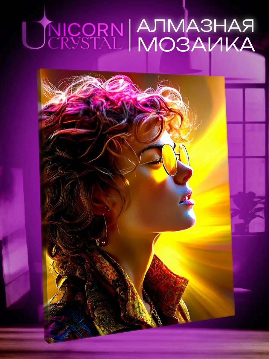 Алмазная мозаика Девушка