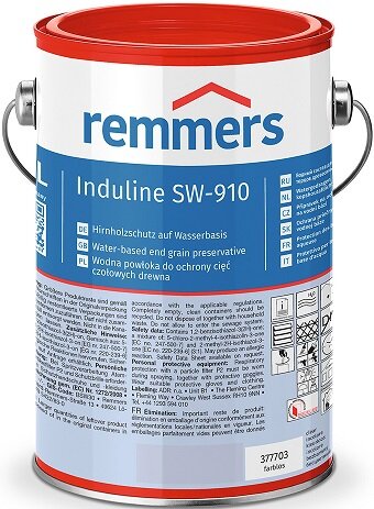 Ссостав для Торцов Древесины Remmers Induline SW-910 2.5л Бесцветный, Водный / Реммерс.