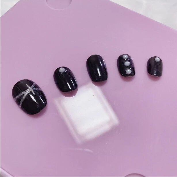 Маникюр для девочек-недоуздоков в стиле кавайный, украшение для студентки, изысканные аксессуары для девочек, украшения, реквизит для персонажей мультфильмов, подарок на день рождения, Size: L