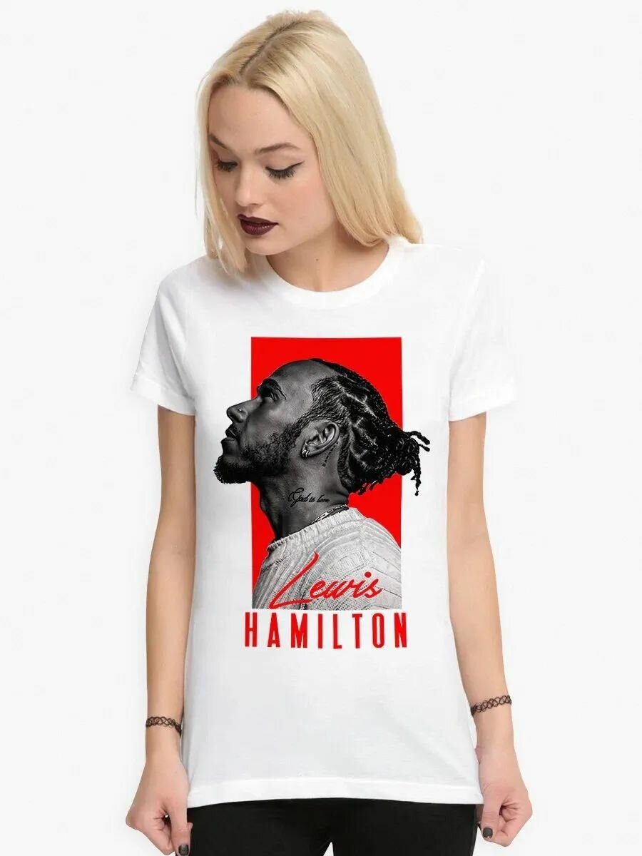 Футболка Льюис Хэмилтон / Формула 1 / Женская