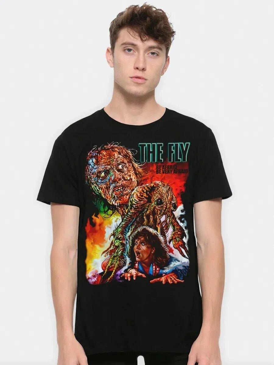 Футболка Хоррор / Муха / The Fly / Мужская