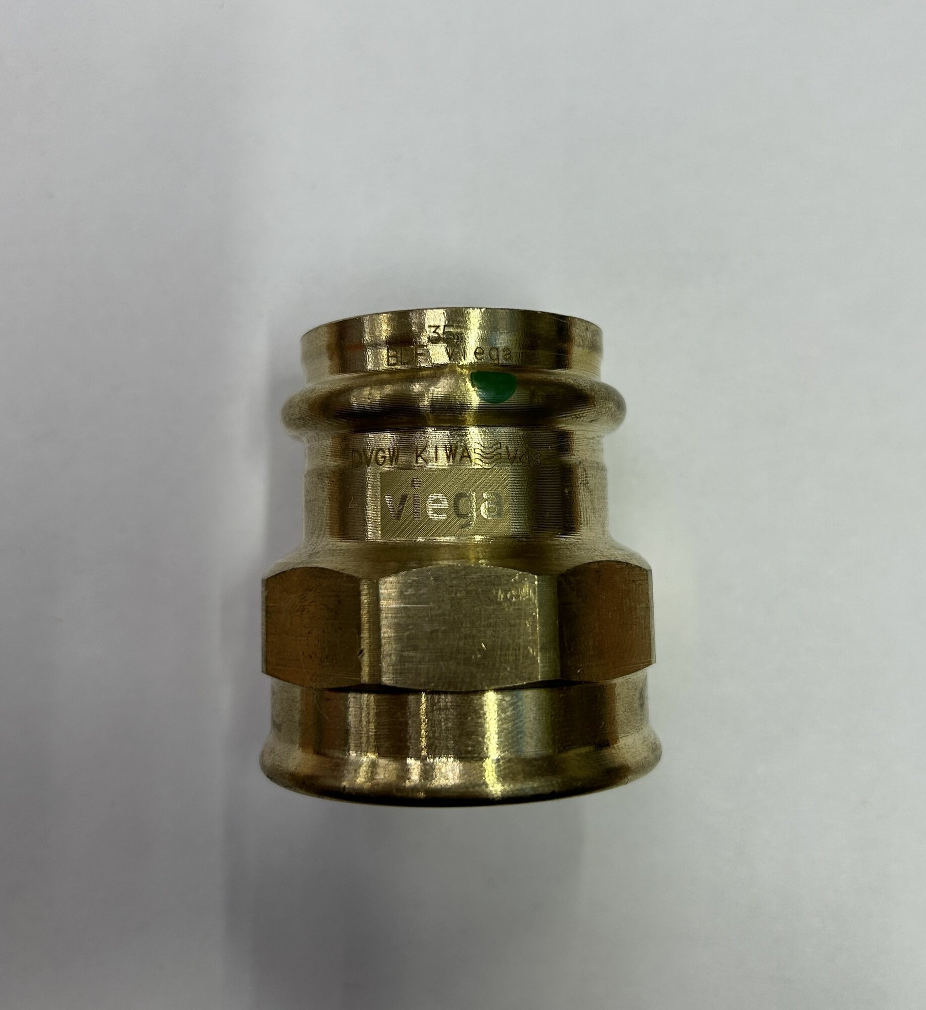 Переходник (бронза) Viega Sanpress c SC-Contur 35x1 1/4" ВР