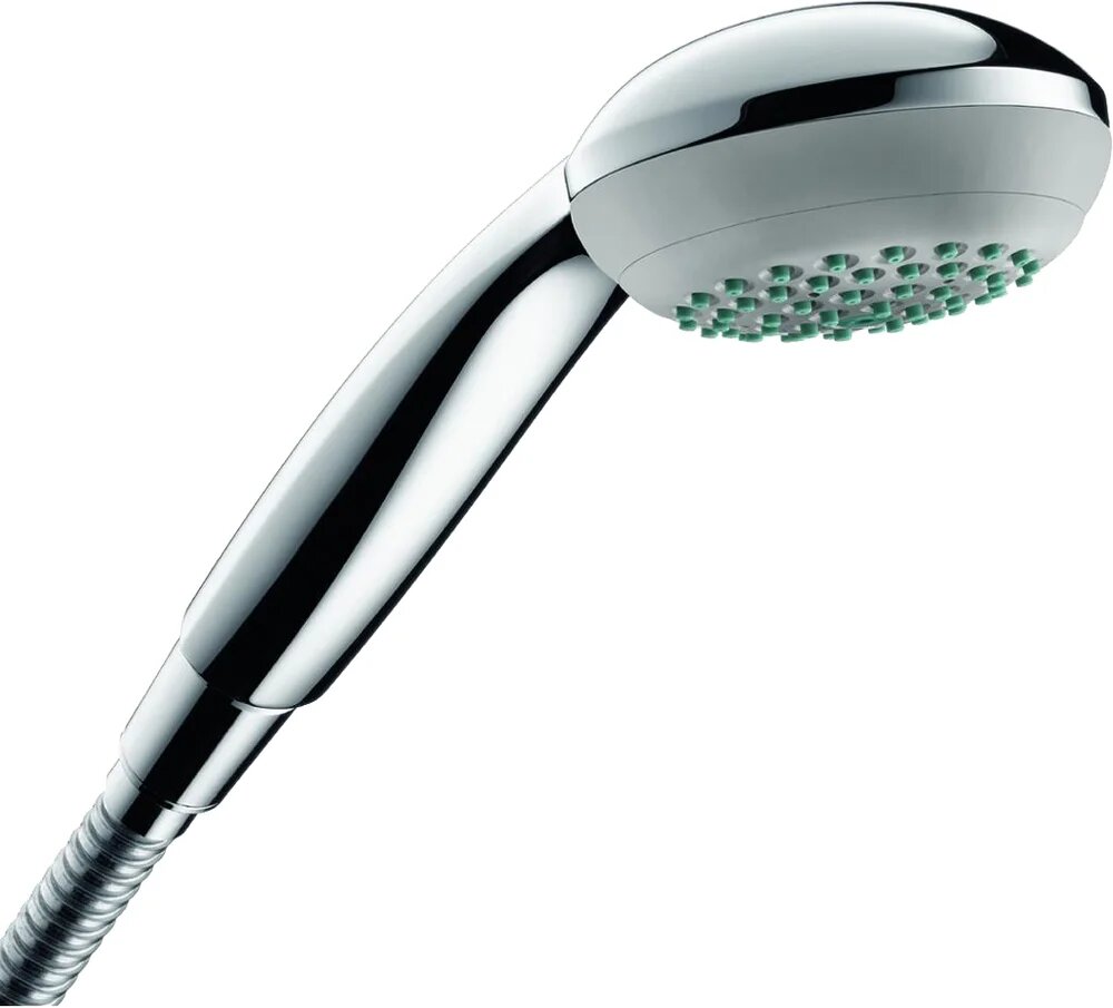 Душевая лейка Hansgrohe Crometta 85 1jet 28585000 лейка для душа, хром, серая, глянцевая, круглая