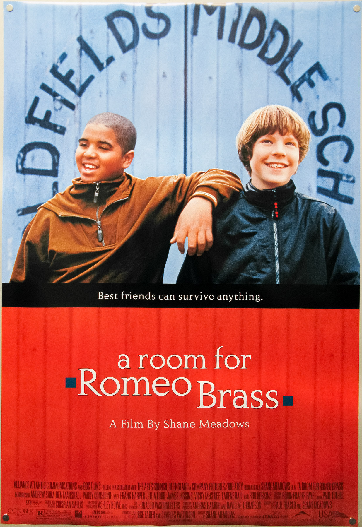 Плакат, постер Комната для Ромео Брасса/A Room for Romeo Brass (1999) на холсте, размер 60х84см