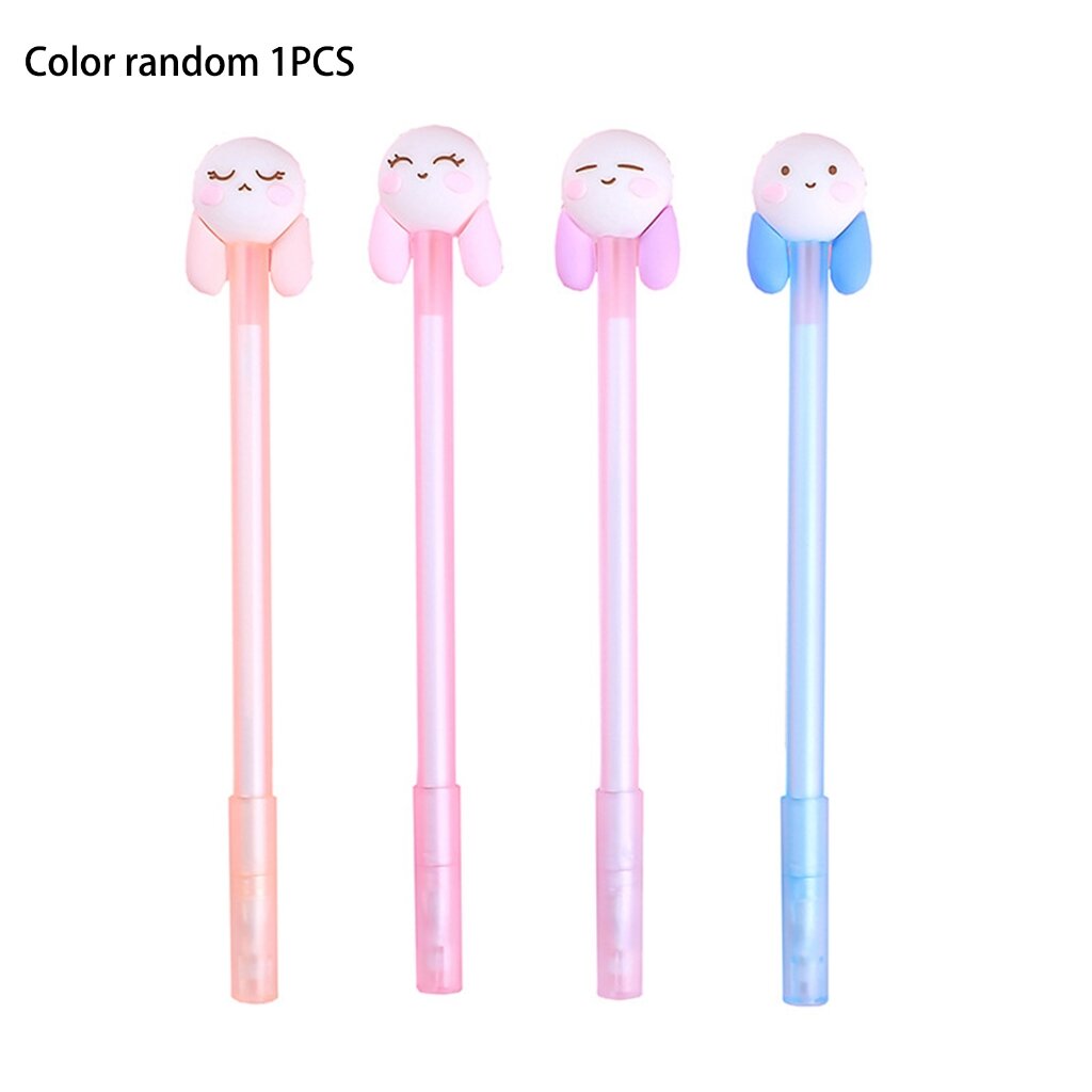 Канцелярские принадлежности В форме милых кроличьих ручек Школьная премия Студентам Подарочная Пластиковая детская ручка