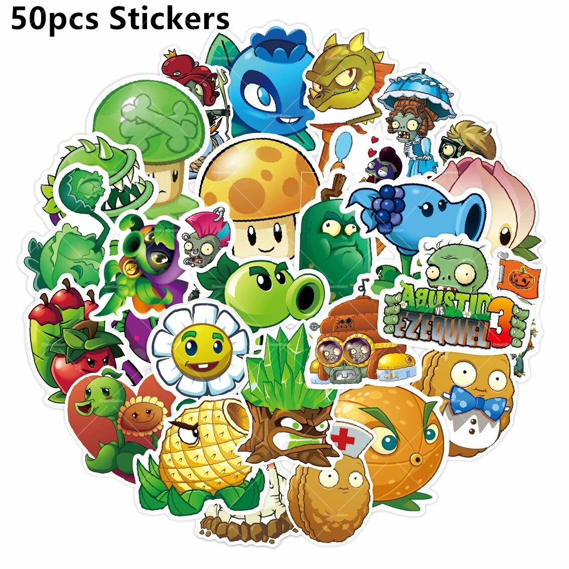 Набор фольгированных латексных шаров Game Plants vs. Zombies, тема PVZ, топпер для торта, товары для вечеринок, баннер с днем рождения, украшения, игрушки для детей