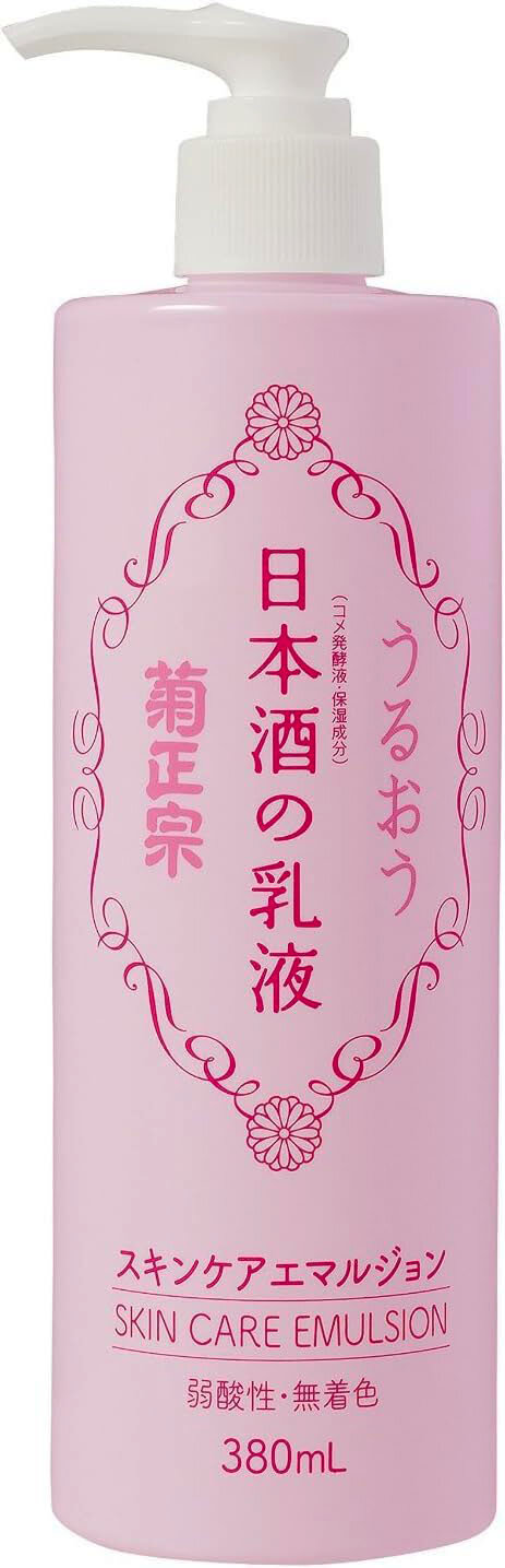 KIKUMASAMUNE Sake Milk Lotion Увлажняющий лосьон-молочко на основе саке, 380мл.