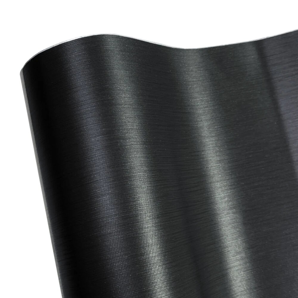 Матовая Виниловая Пленка Из Матового Алюминия Для Автомобилей, Водонепроницаемая, Без Пузырей