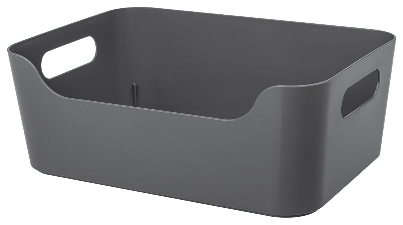 Корзинка универсальная для хранения «SCANDI», серый, 27*19*10см, 4,6л