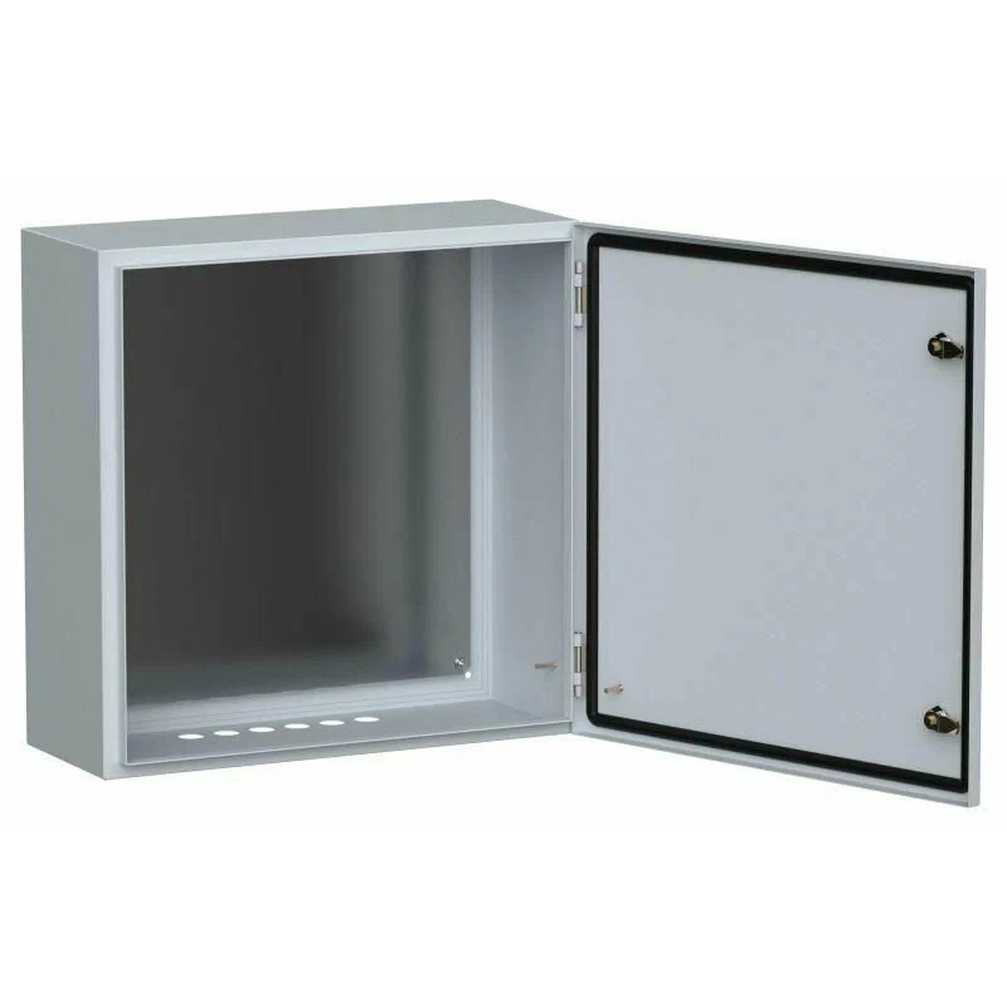 Корпус металлический IEK ЩМП-6.6.2-0 У2, 600х600х250мм, IP54, серый, замок с ключом, навесной/напольный