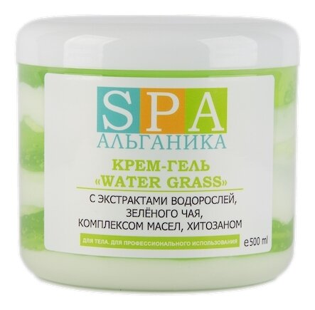Крем-гель Альганика "Water Grass", тонизирование, питание, смягчение