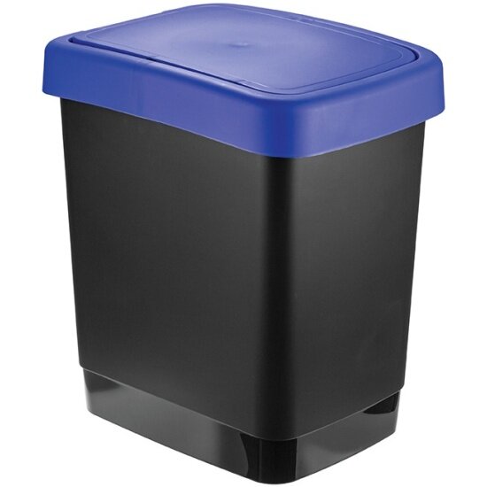 Контейнер для мусора Idea твин 18л М 2479 Синий