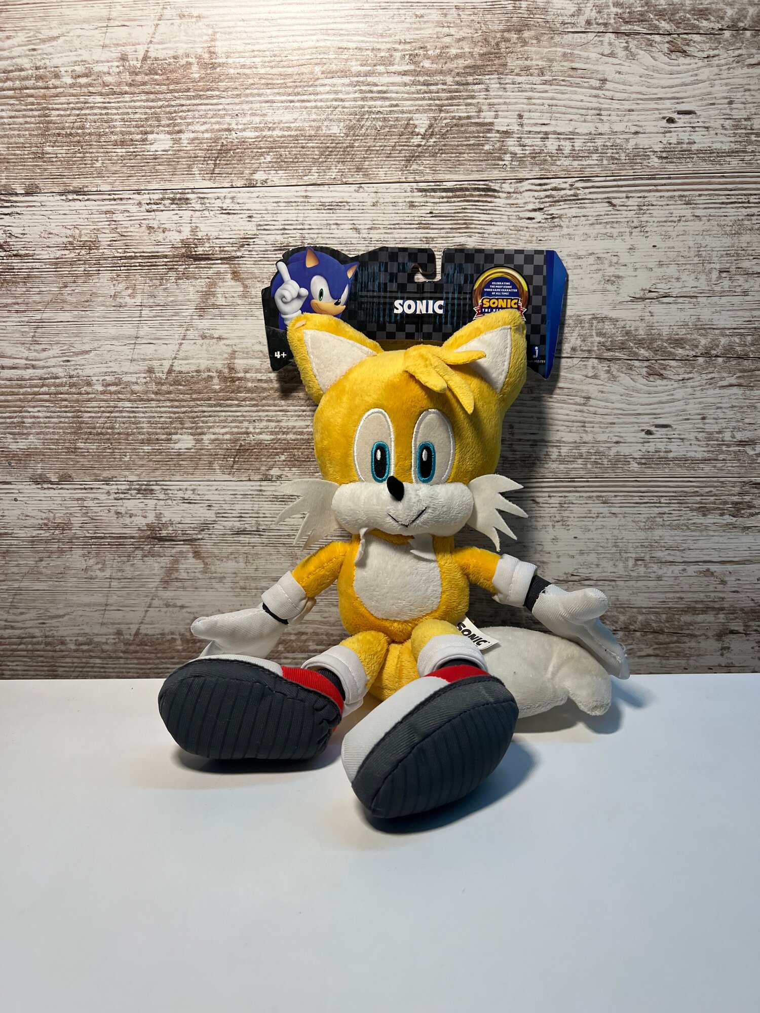 Мягкая игрушка Соник Лисенок Тейлз, Sonic the Hedgehog, плюшка, 32 см от Jazwares