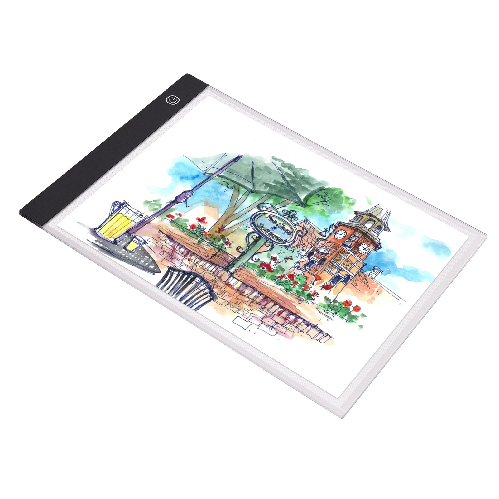 Ультратонкий светодиодный световой короб A2 с регулируемой яркостью Стол для рисования с питанием от USB для художников, проектирующих татуировки, потоковое рисование эскизов, анимацию