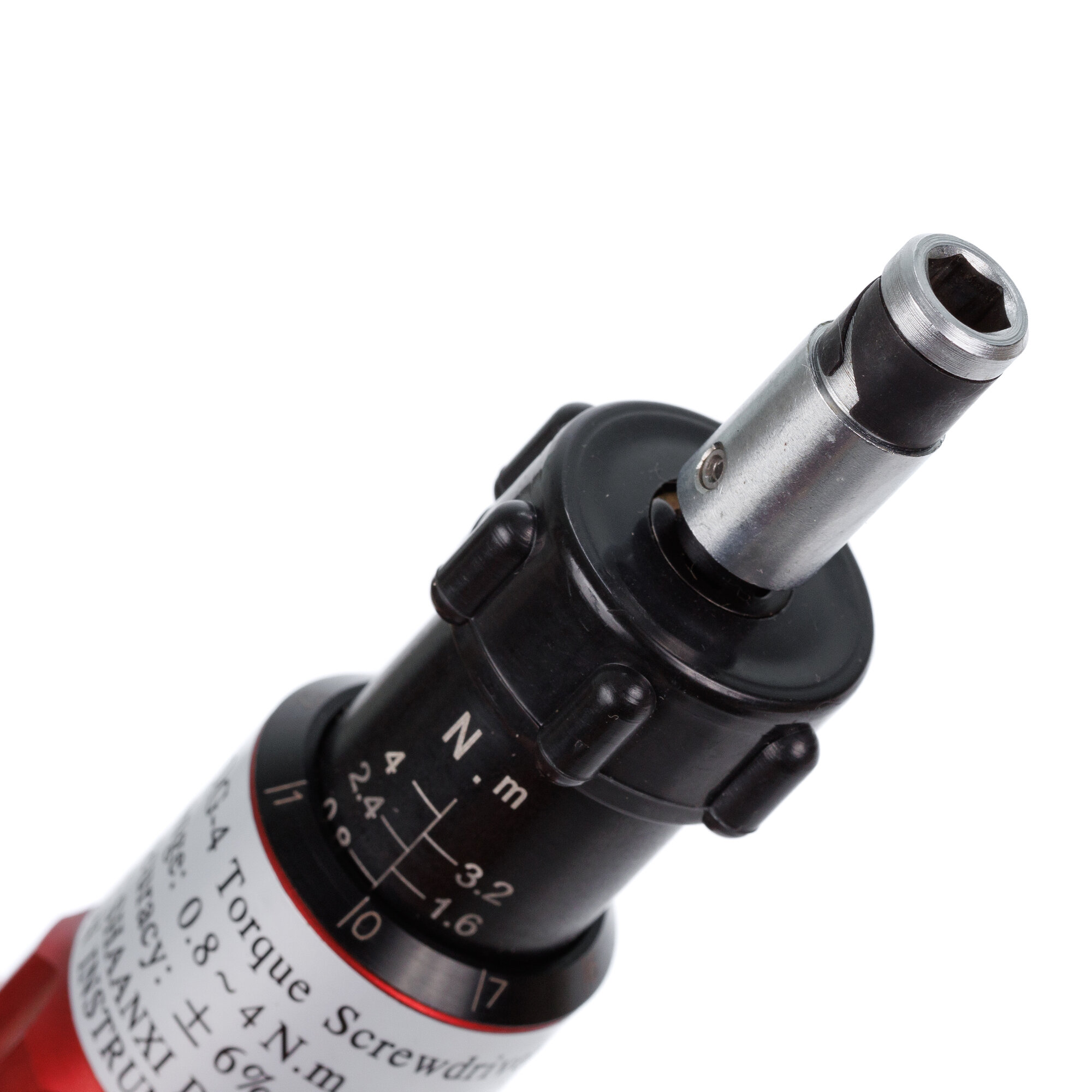 NQG6 Отвертка динамометрическая 1-6 Nm. градация 0,1 Nm.1/4", L-187 mm/D-35 mm/ 0,4 кг