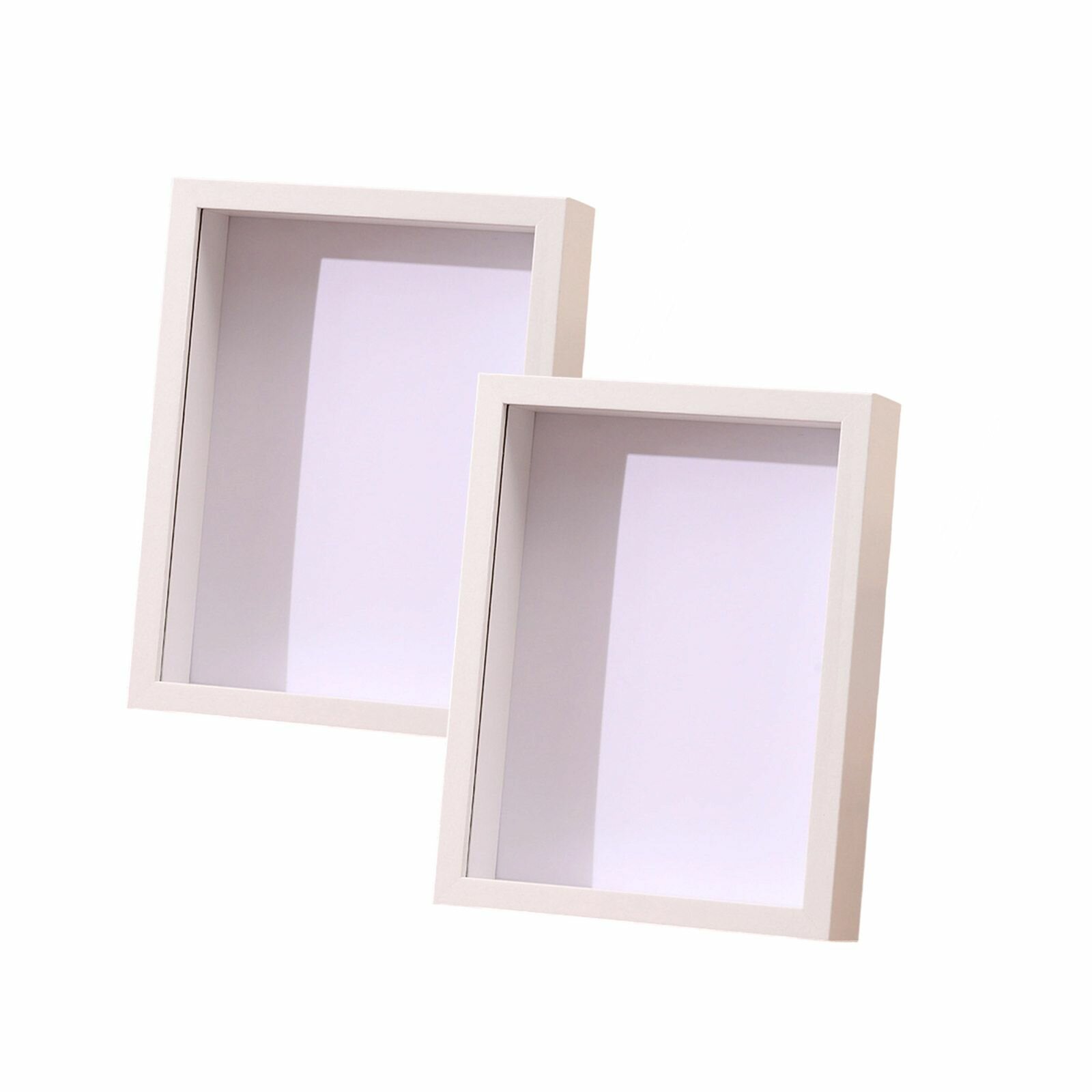 2 шт Минималистичные теневые боксы из фибролита для фото