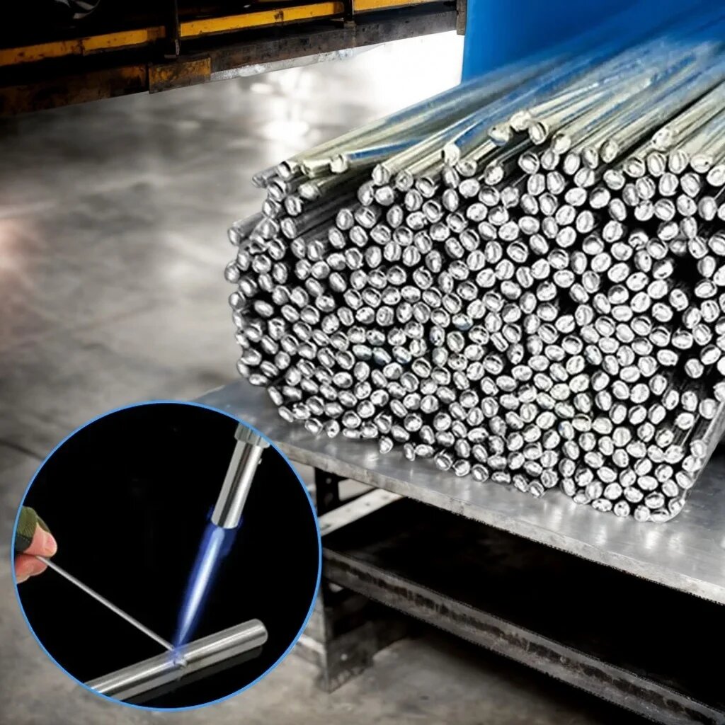 Сварочные прутки XMSJ 20 шт, алюминиевые, 1,6 мм