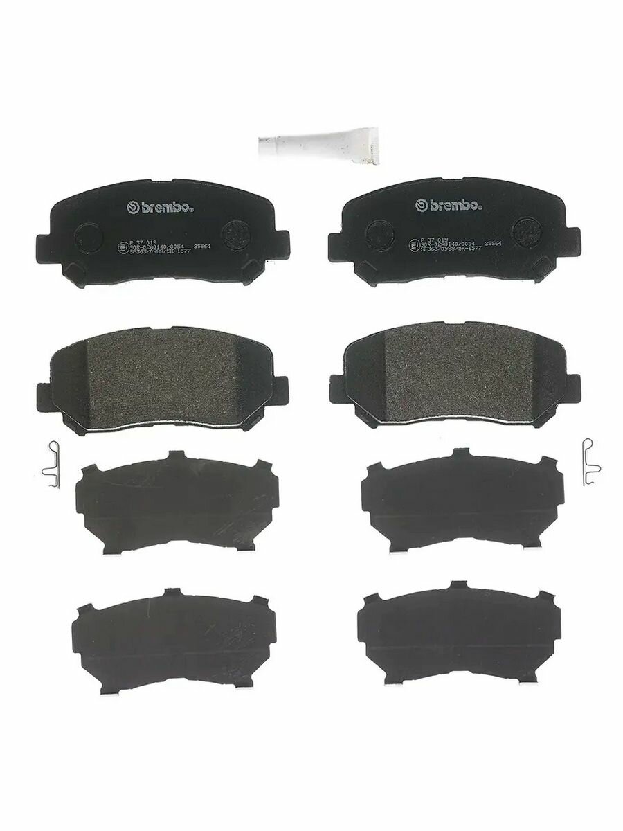 Колодки тормозные дисковые передние BREMBO P37019 для CHRYSLER 200, JEEP Cherokee V
