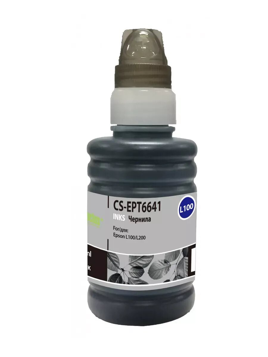 Чернила CS-EPT6641 T664 черный 100мл
